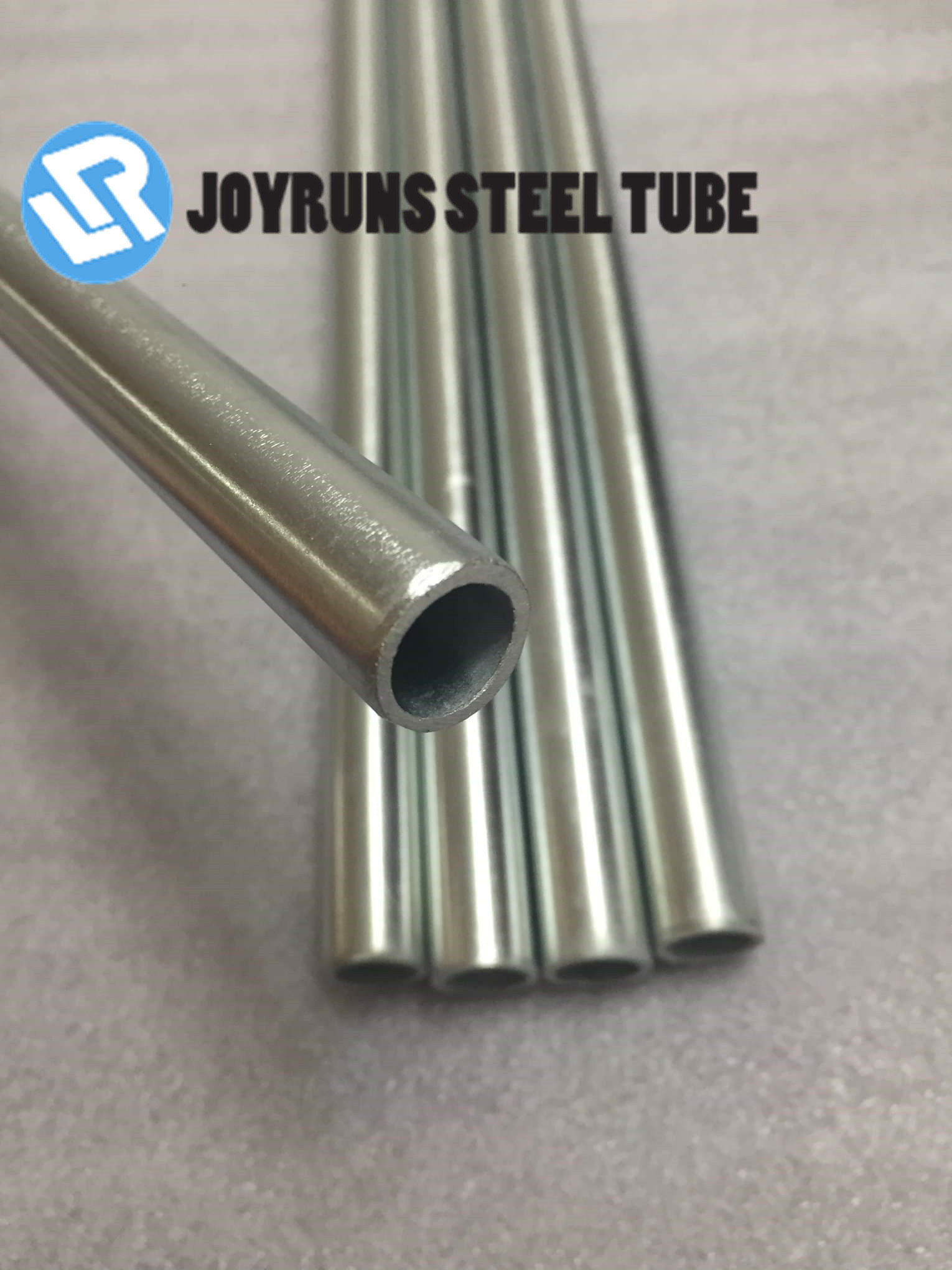 EN10139 DC04 8*0.7MM Thin Wall Metal Tubing Zinc Coated Brushed Steel ...