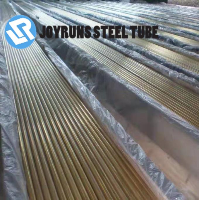 25*1mm Seamless Copper Tube JIS H3300 C4430T Alloy Seamless Pipes